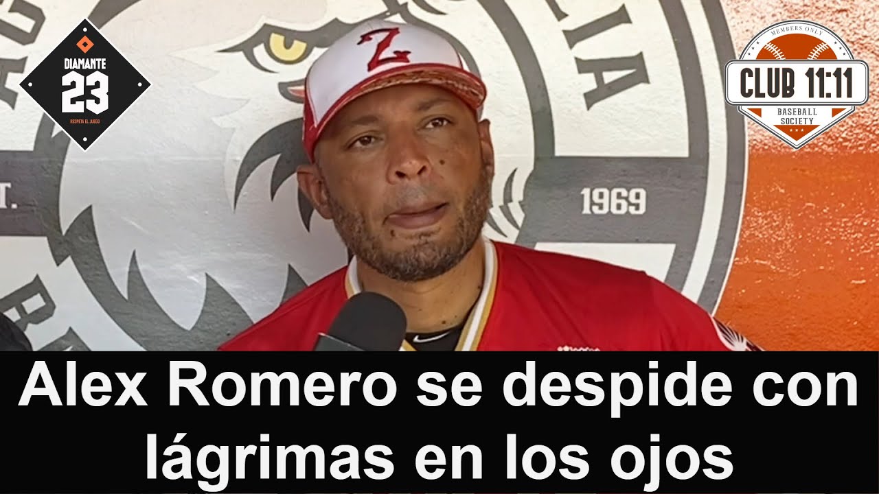 EN LÁGRIMAS Emotiva entrevista de Alex Romero después de llegar a los ...