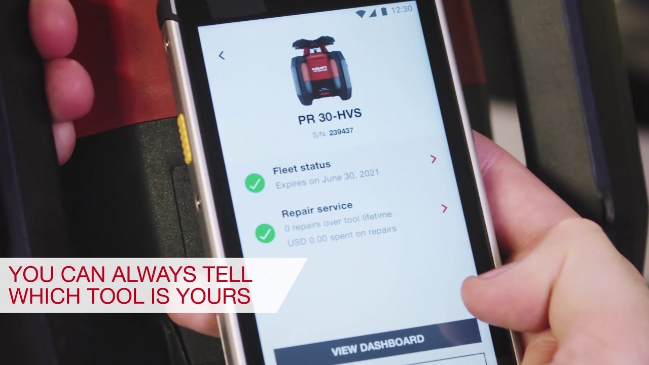 INTRODUCING: Hilti Connect App - Tool Identification - YouTube