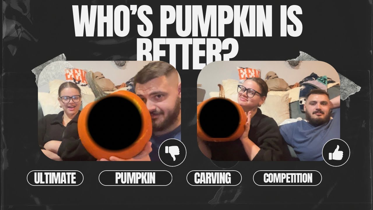 Who Will Reign Supreme?? Couples Ultimate Pumpkin Carving Challenge 🎃 ...