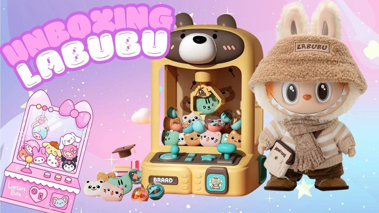 LABUBU CLAW MACHINE WITH ME! - LABULABU, MACHINE DOLL - YouTube