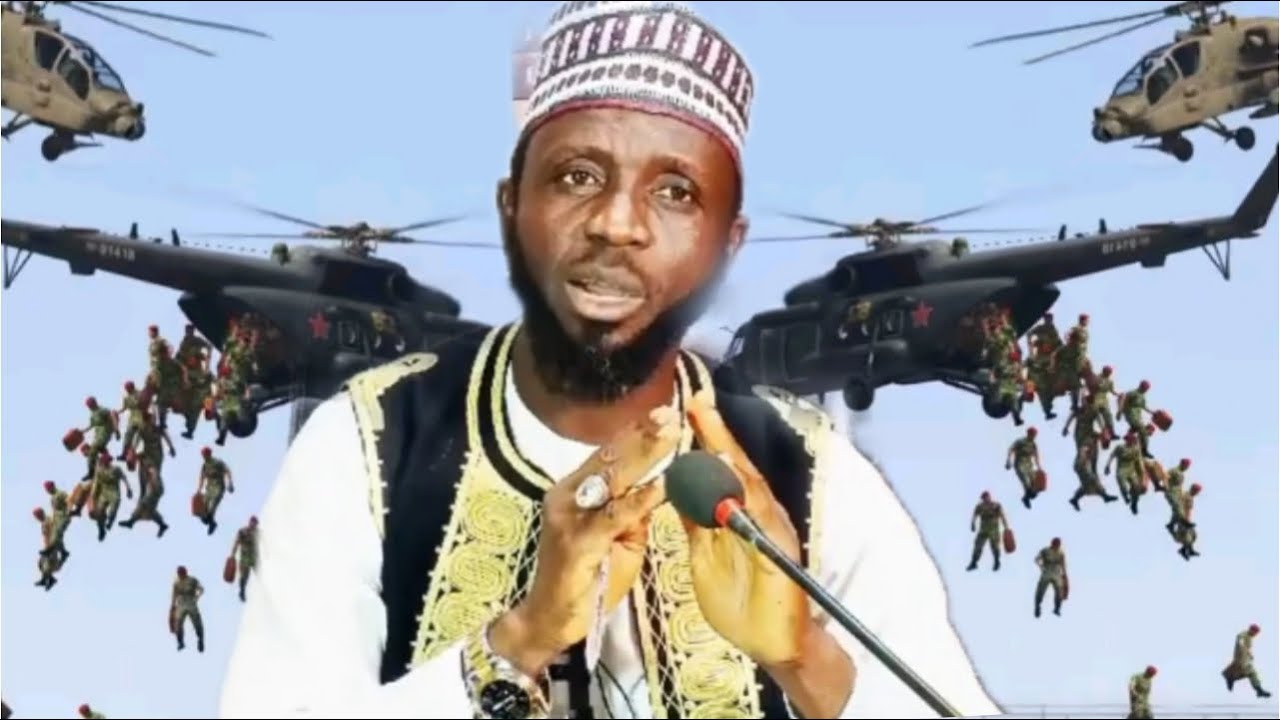 Saukewa Yan bindiga makamai a helicopter gaskiyar magana Sheikh Sani ...