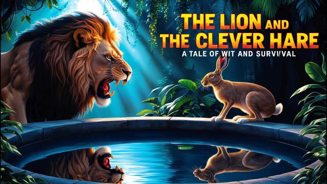 The Lion and the Clever Hare - YouTube