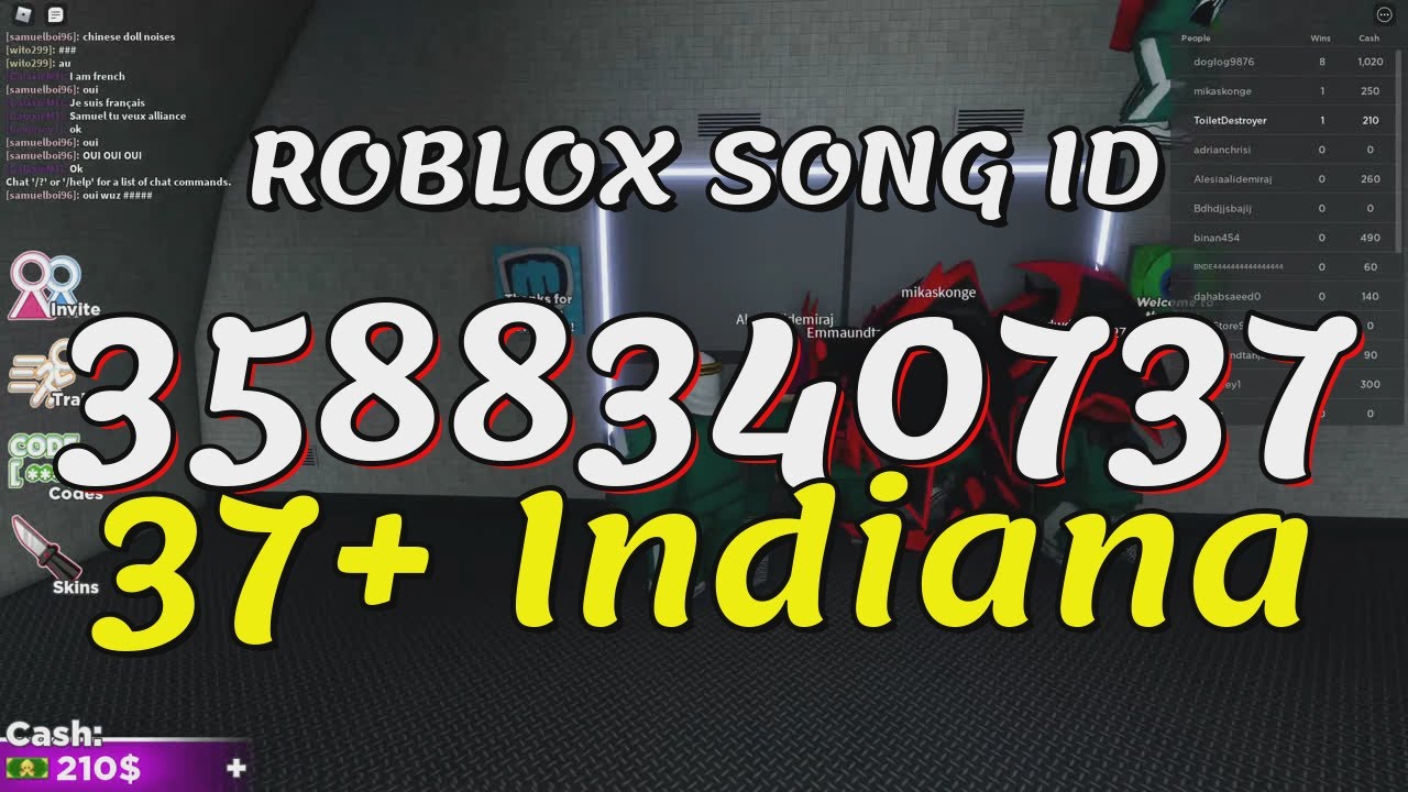 37+ Indiana Roblox Song IDs/Codes - YouTube