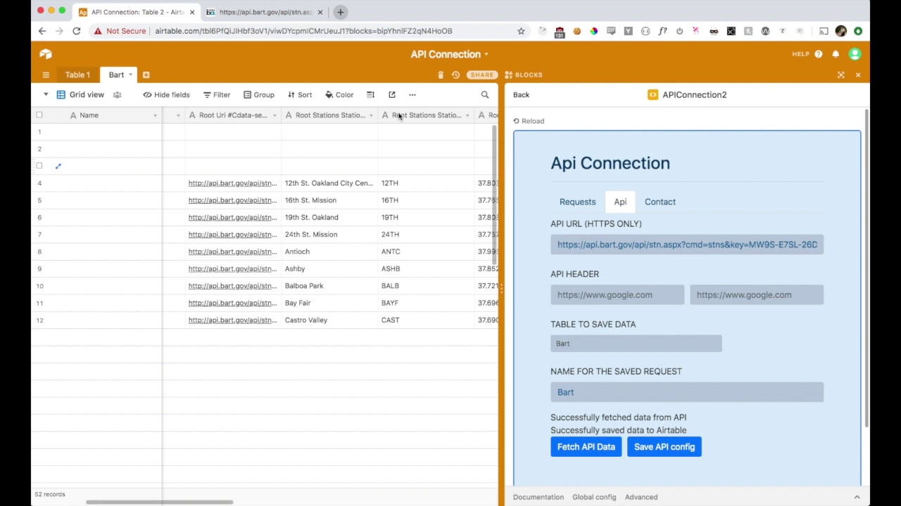 Api Connection Import Data Into Your Airtable From Any Api Youtube