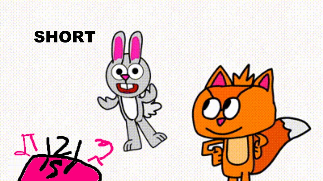 The Orange Fox and The Gray Rabbit Short | #cartoons #kids - YouTube