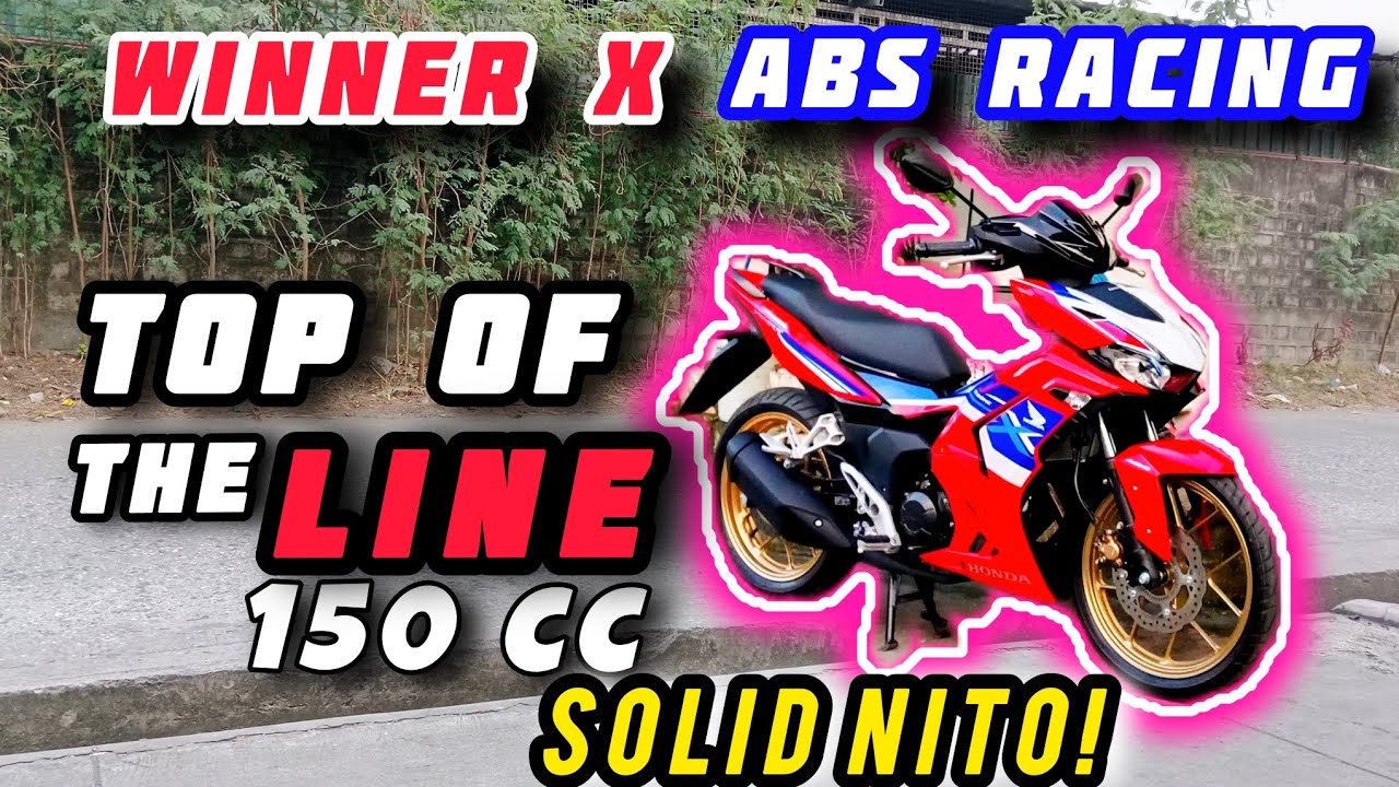 Winner X Abs Racing | Quick review | Honda winner x top of the line ...