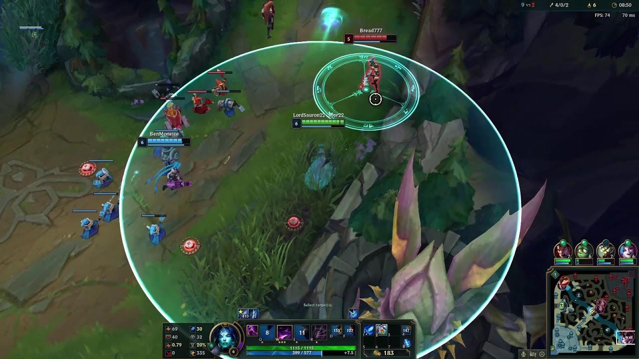 League of Legends: Summoners Rift: Epiosde 301: Morg Carry Bot Lane ...