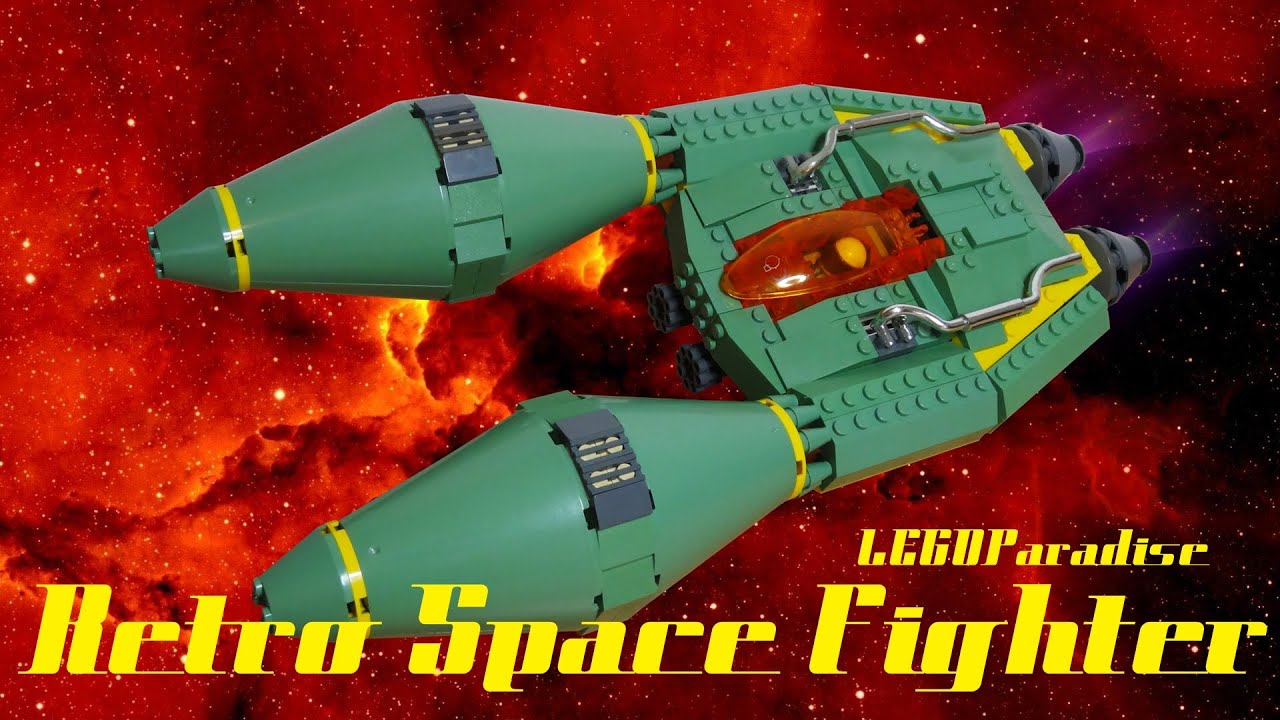 Lego Retro Space Fighter - YouTube