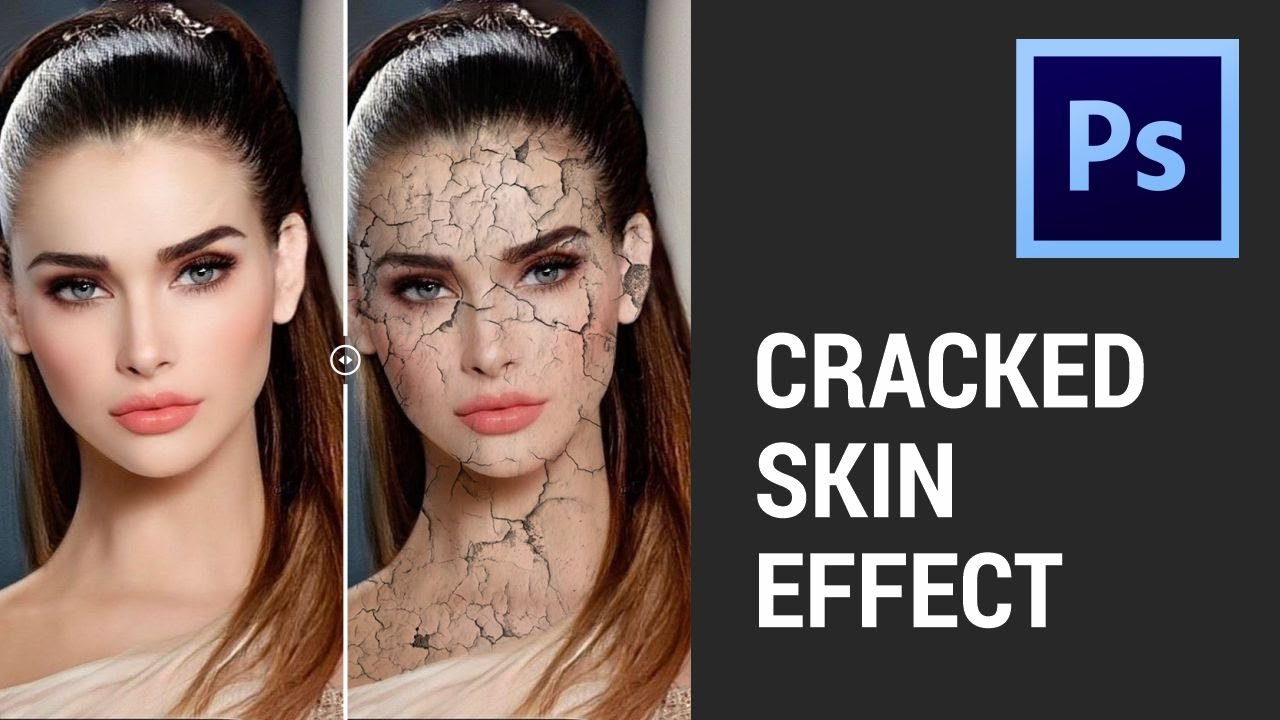 Create an Amazing Cracked Skin Effect in Photoshop CC - YouTube