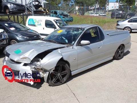 Now Wrecking - Holden Commodore Ute 2006 - YouTube