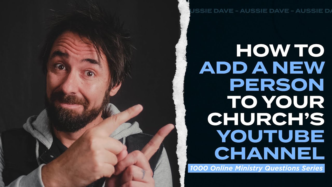 How To Add Someone To Your YouTube Channel - YouTube