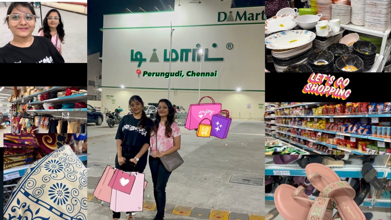 Dmart📍Perungudi,Chennai/ A Kutty Shopping Vlog-Day 12/30🗓️/sonas world ...