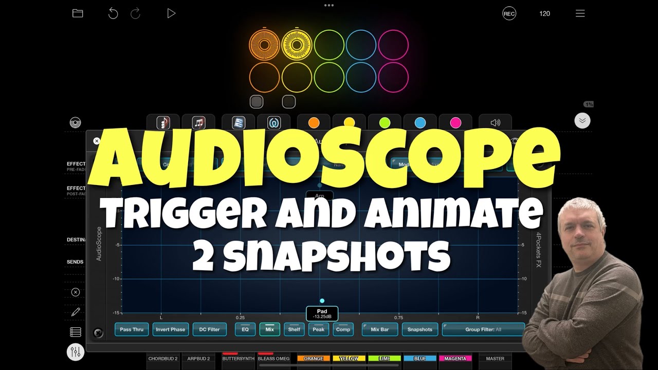 4Pockets AudioScope - Tutorial 4: How to trigger and animate Snapshots ...