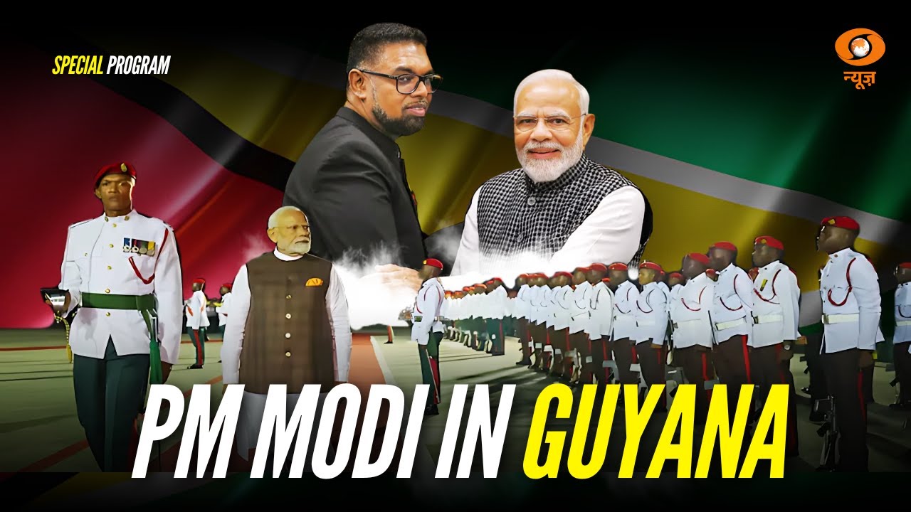 PM Modi in Guyana | Special Program | DD News - YouTube