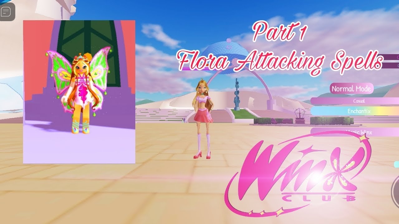 Sneak Peak of Flora Attacking Spells | official Winx Club Game | 🧚‍♀️ ...