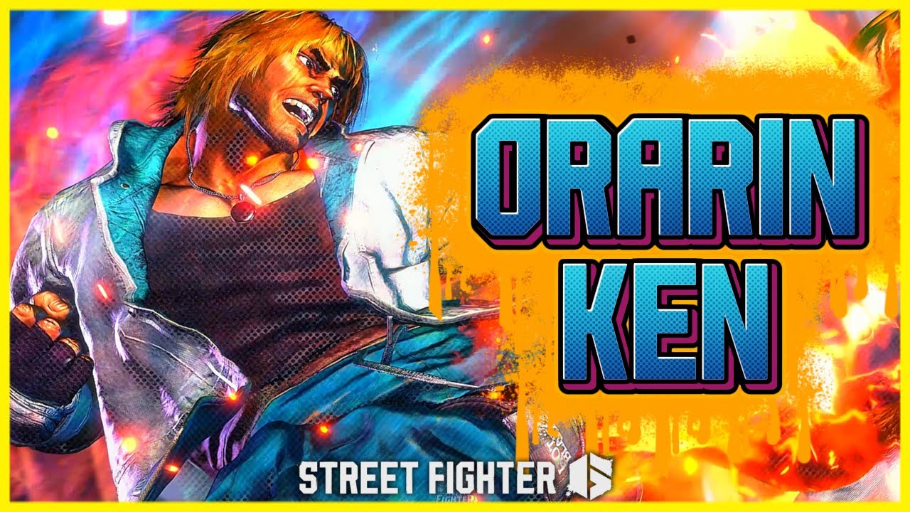 SF6 Ken | Orarin Top 1 Ranked Ken | High Level Gameplay - YouTube