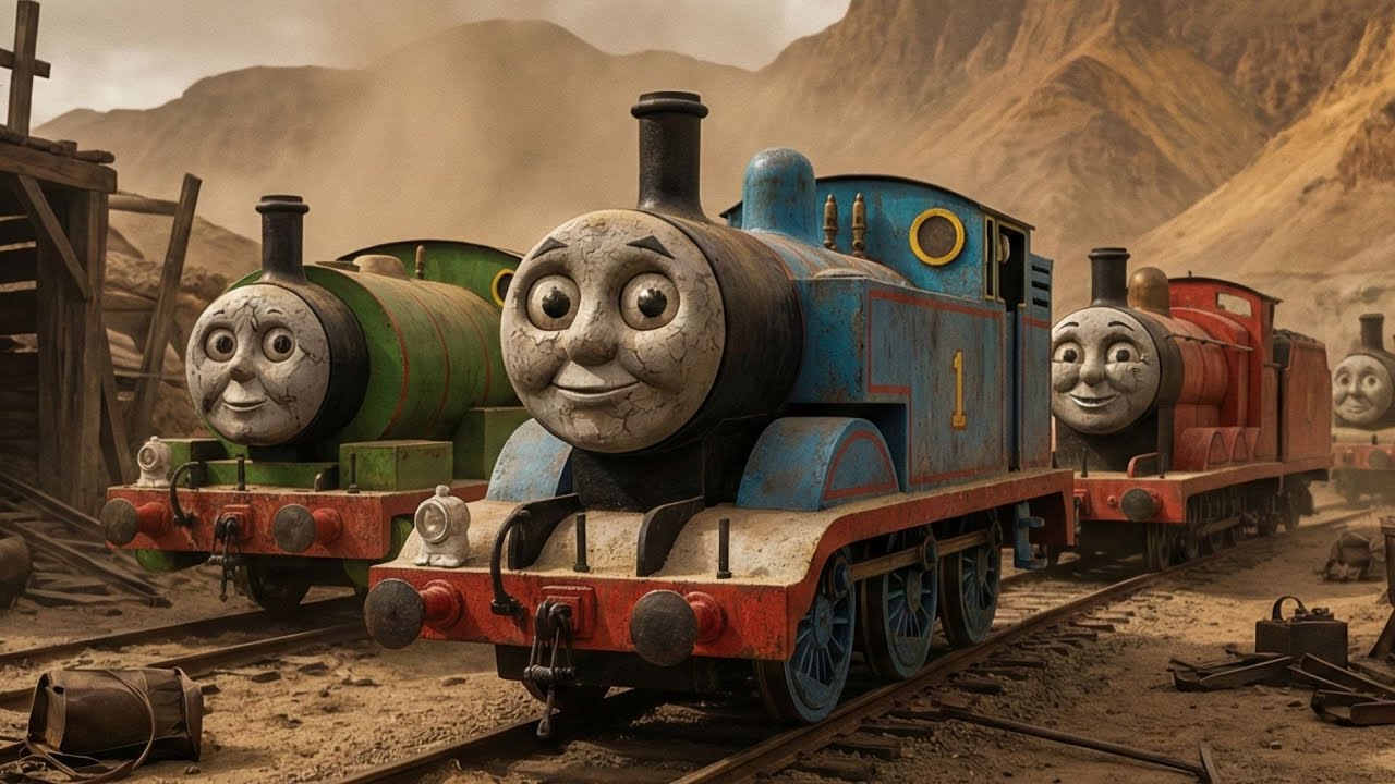 They Were Left to Rust… Thomas & His Friends Found Abandoned in a Mine ...