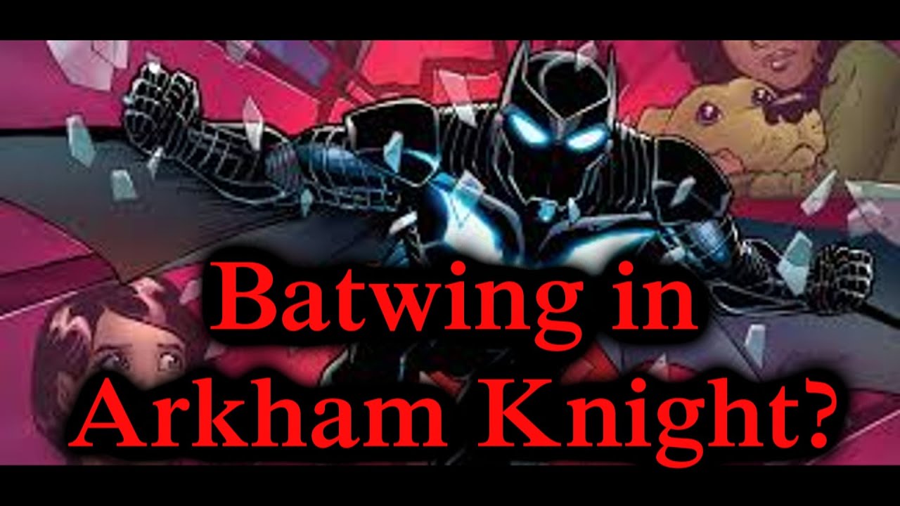 Batman Arkham Knight - Batwing in Arkham Knight - YouTube
