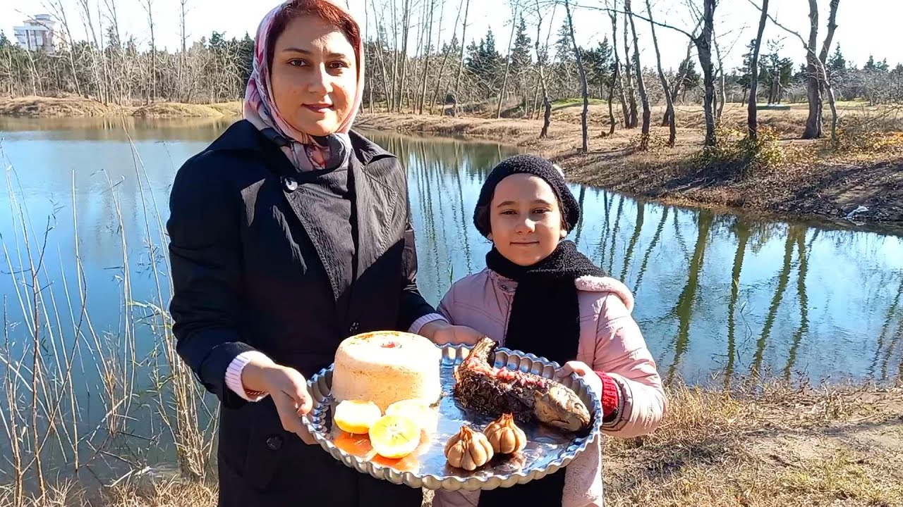 How to make Iranian food: Gilanian Stuffed Fish (Mahie Shekampore ...