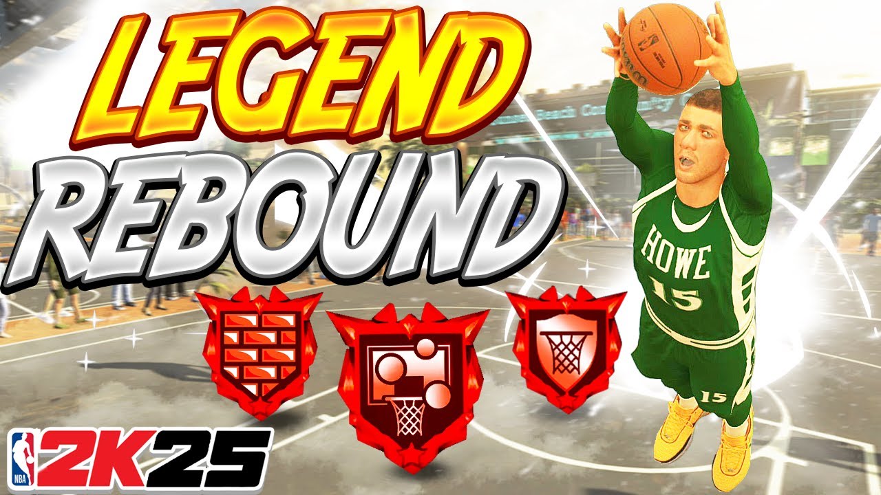 LEGEND REBOUND CHASER turned me into a DEMIGOD on NBA 2K25! - YouTube