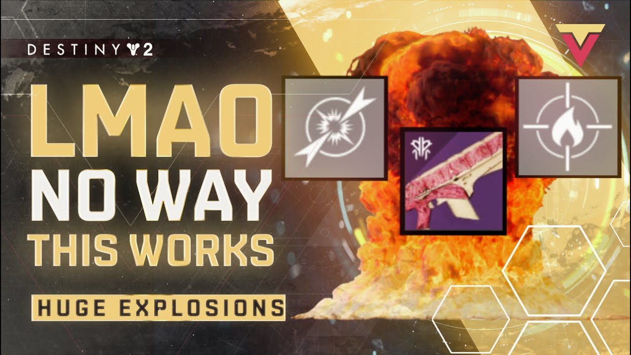 I Can't Believe This Actually Works! HUGE Explosions in Destiny 2 - YouTube