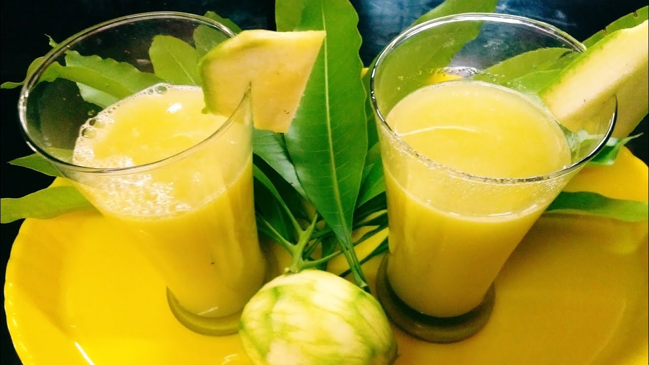 Raw Mango Juice🍋/Healthy Juice /Mango Juice / - YouTube