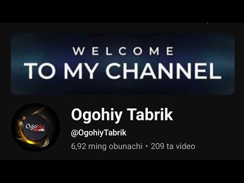 Ogohiy Tabrik oz ish faoliyatini boshlaganiga 1 yil boldi barchani tabriklaymiz🎉🎉🎉🥳🥳🥳
