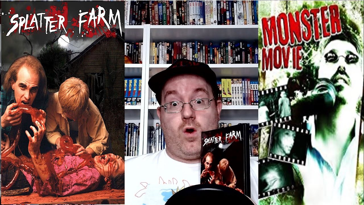 DVD Movie Review #334 Splatter Farm & Monster Movie - YouTube