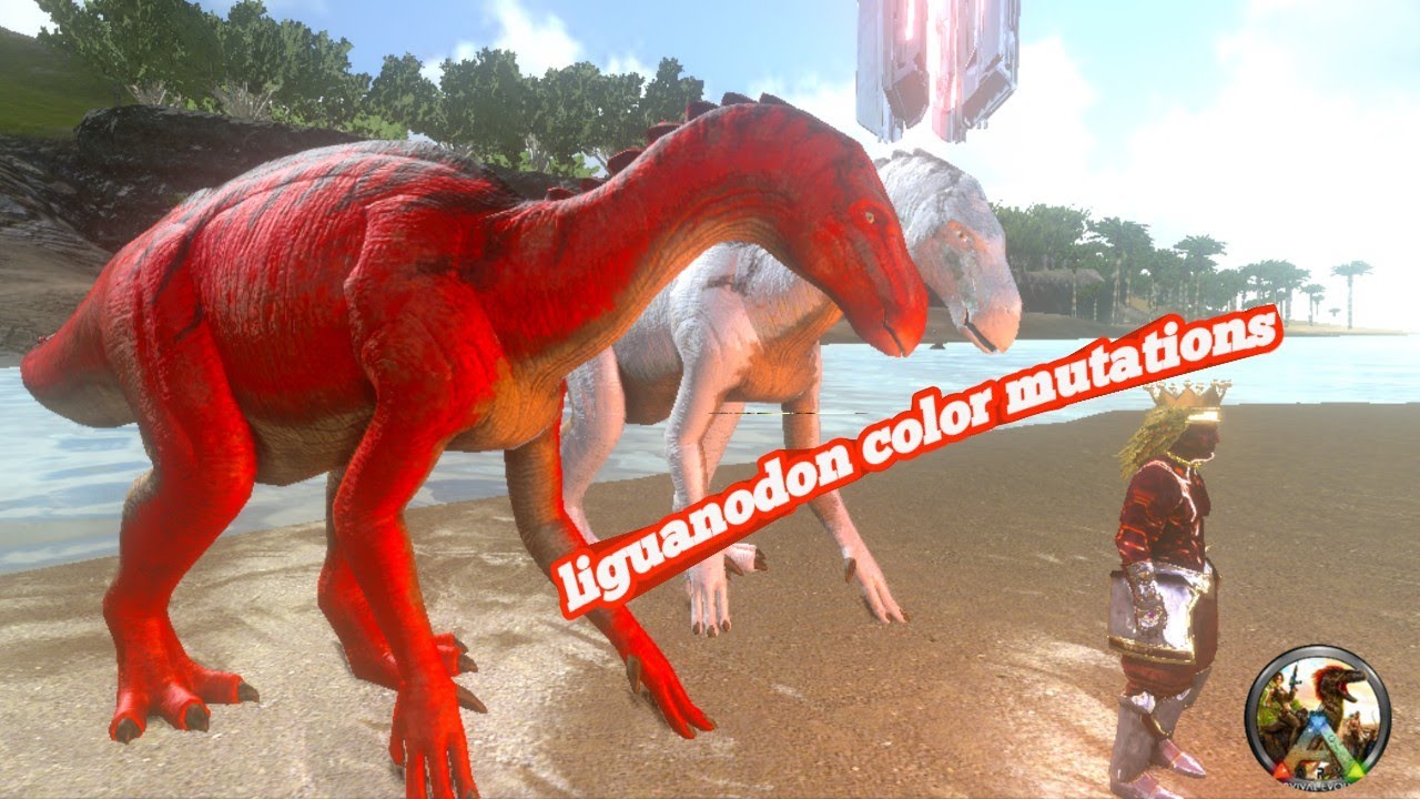 Breeding for Rare Iguanodon Colors in Ark: Survival Evolved - YouTube
