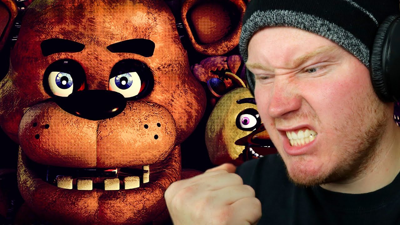 I Beat Night 5 For The First Time! | Five Nights At Freddys (Night 5 ...