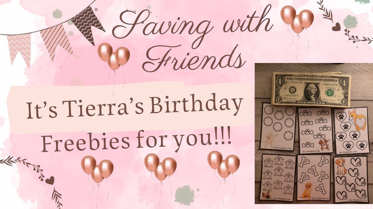Saving with Friends! Tierra Turns 2 Years Old! Freebies For You! - YouTube