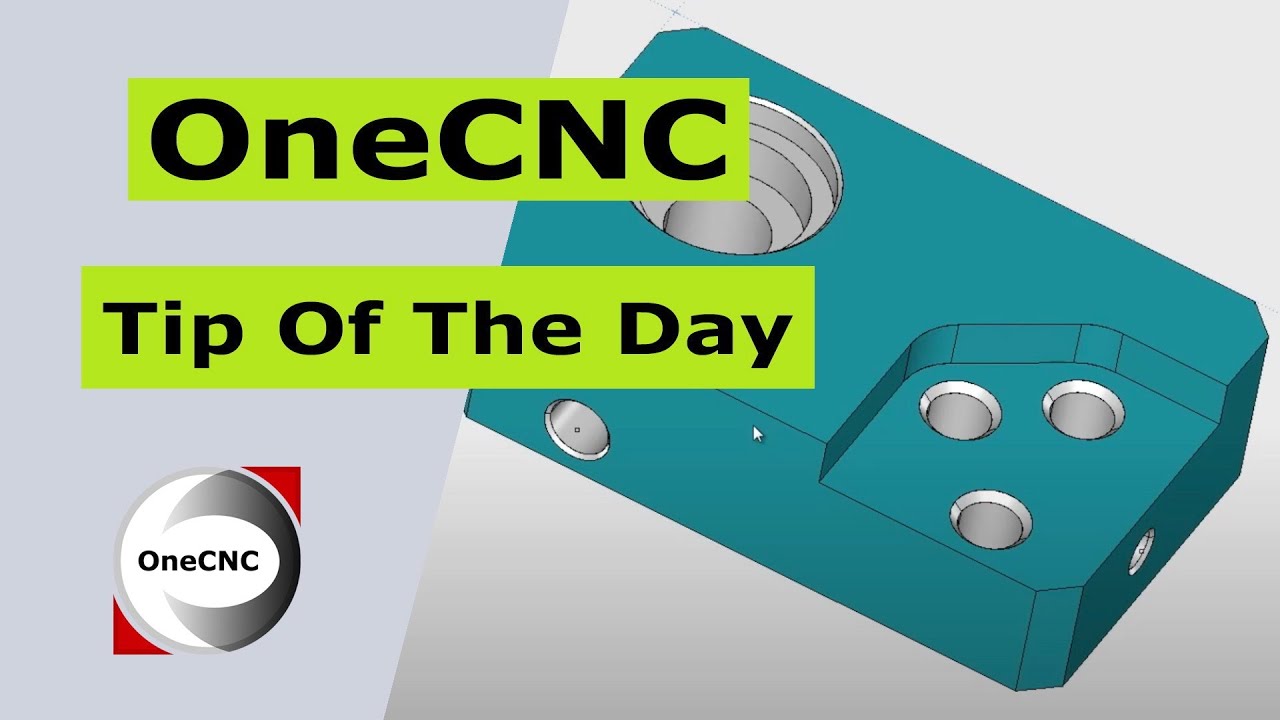OneCNC 3D Dimensions Tip 35 - YouTube