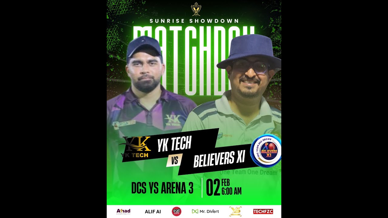 Believers XI Club vs YK Tech Cricket Club - YouTube