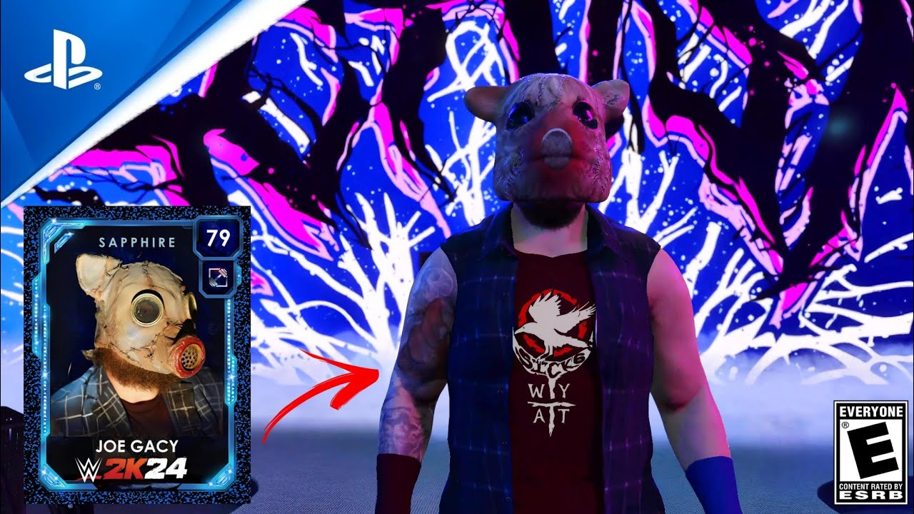 WWE 2K24 - The Wyatt Sick6 | Joe Gacy Full Entrance | WWE2K24 New ...