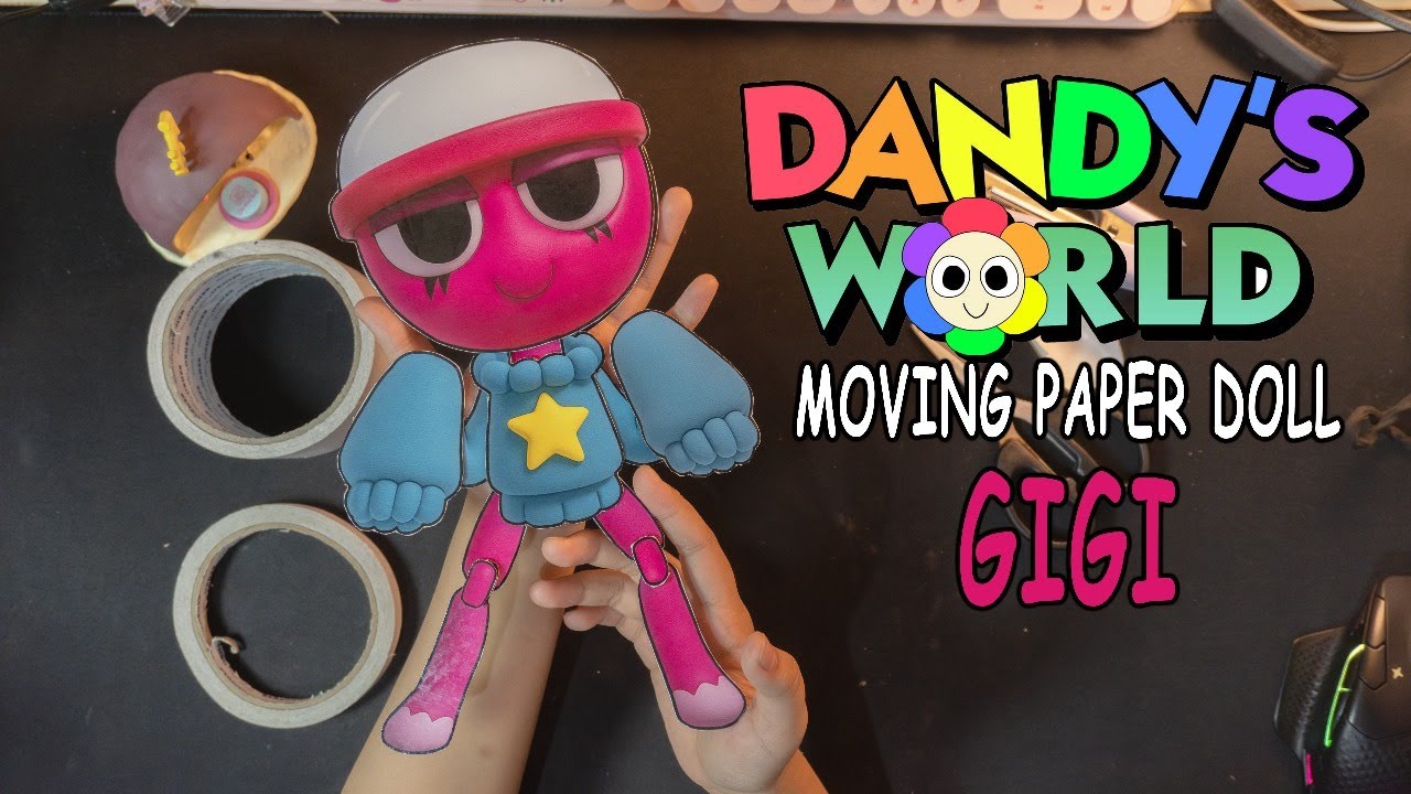 MOVING PAPER DOLL DANDY'S WORLD GIGI - YouTube