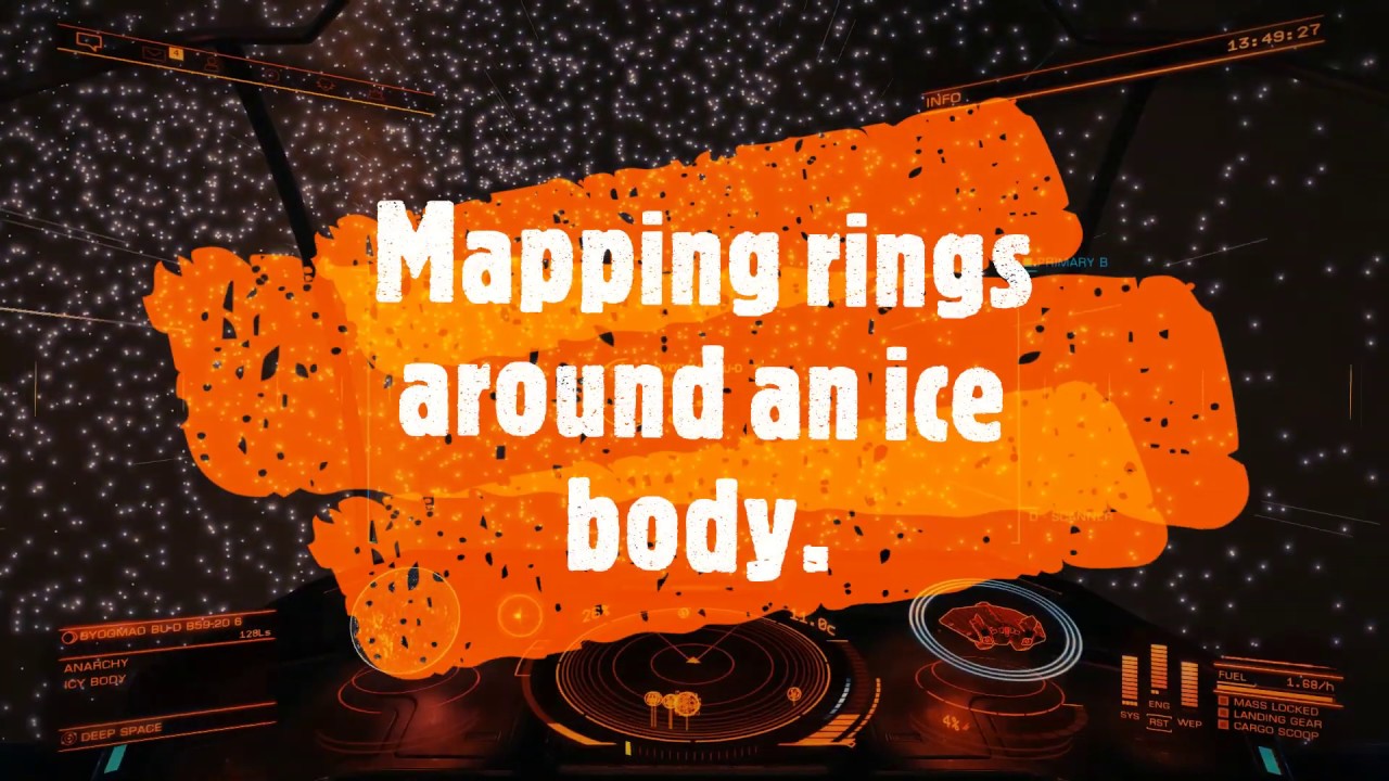 Elite Dangerous Horizons Mapping ice planet rings - YouTube