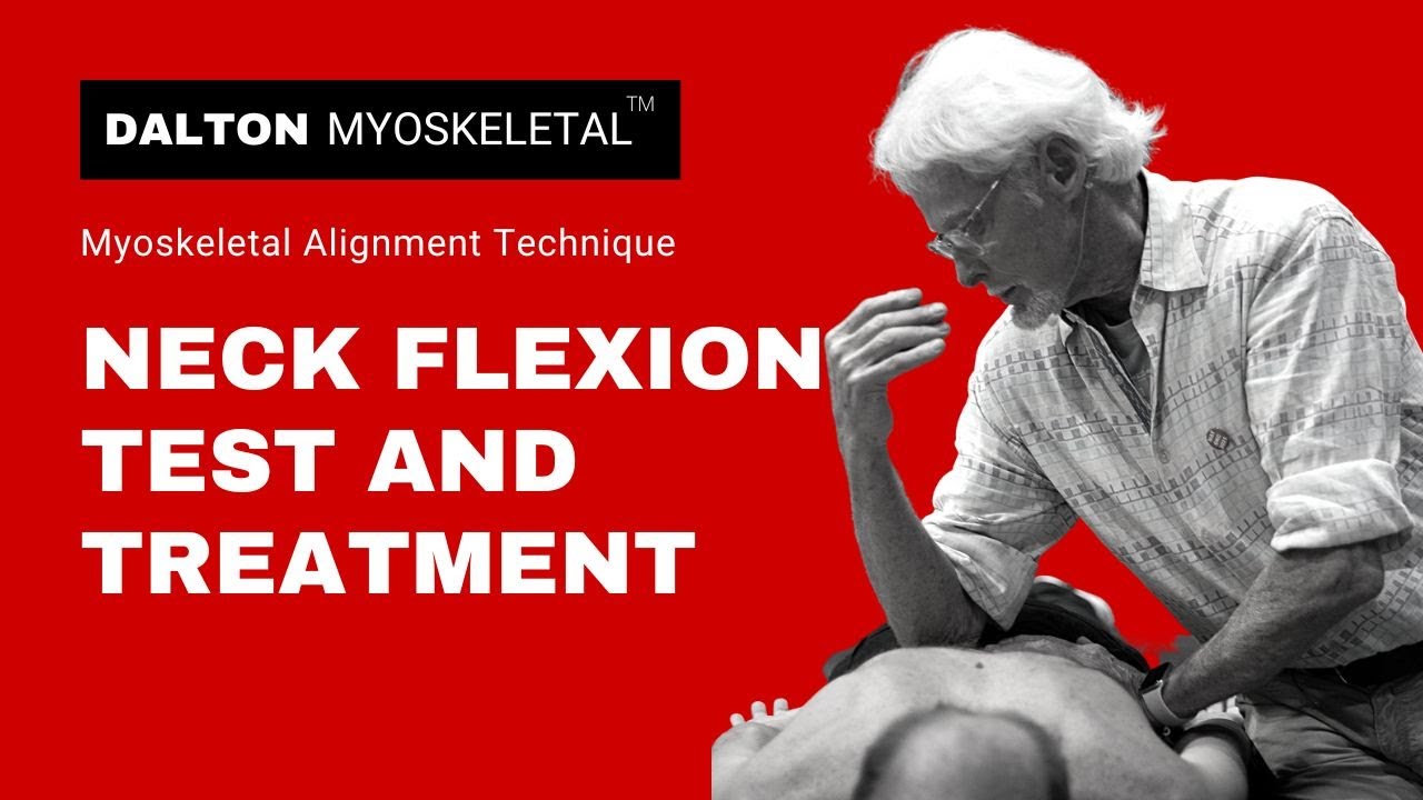 Neck Flexion Test and Treat - Erik Dalton - YouTube