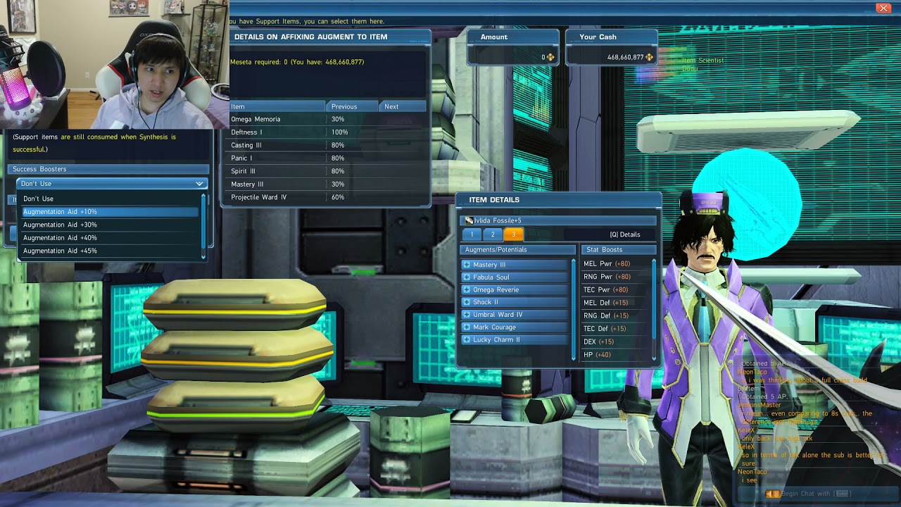 PSO2 Step by Step tutorial for Guardian Soul on Klauz weapon - YouTube