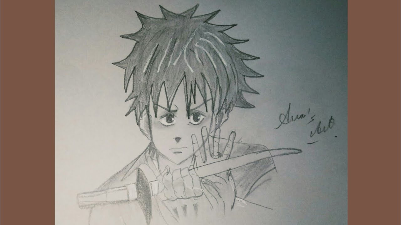 Drawing Yuuta from Jujutsu Kaisen | Amun's Art - YouTube