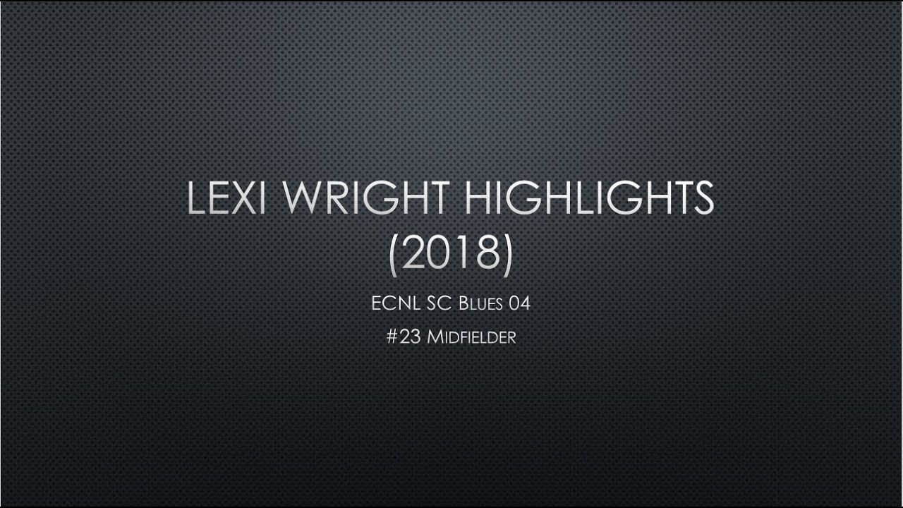 Lexi Wright Highlights 2018 - YouTube