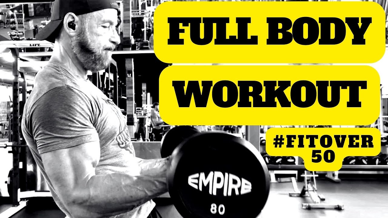 Full Body Workout Total Body Routine Build Muscle Fit Over 50 - YouTube