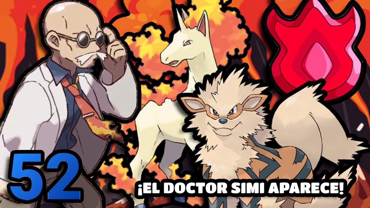 Capitulo 52: ¡EL DOCTOR "SIMI" APARECE EN POKEMON! Pokemon Rojo Fuego ...