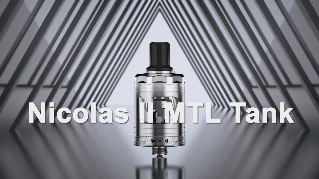 Vapefly Nicolas 2 MTL Tank | BestVapeGears - YouTube