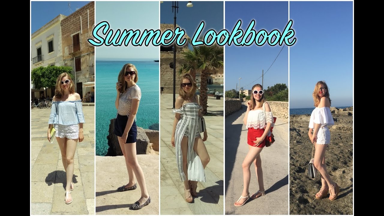 Summer Lookbook: Italian Beach Holiday | Carina Vardie - YouTube