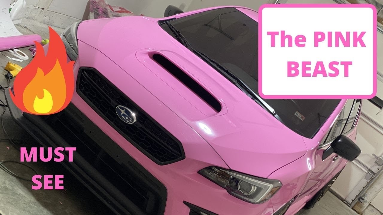 SOFT PINK WRX FULL WRAP **MUST SEE** - YouTube