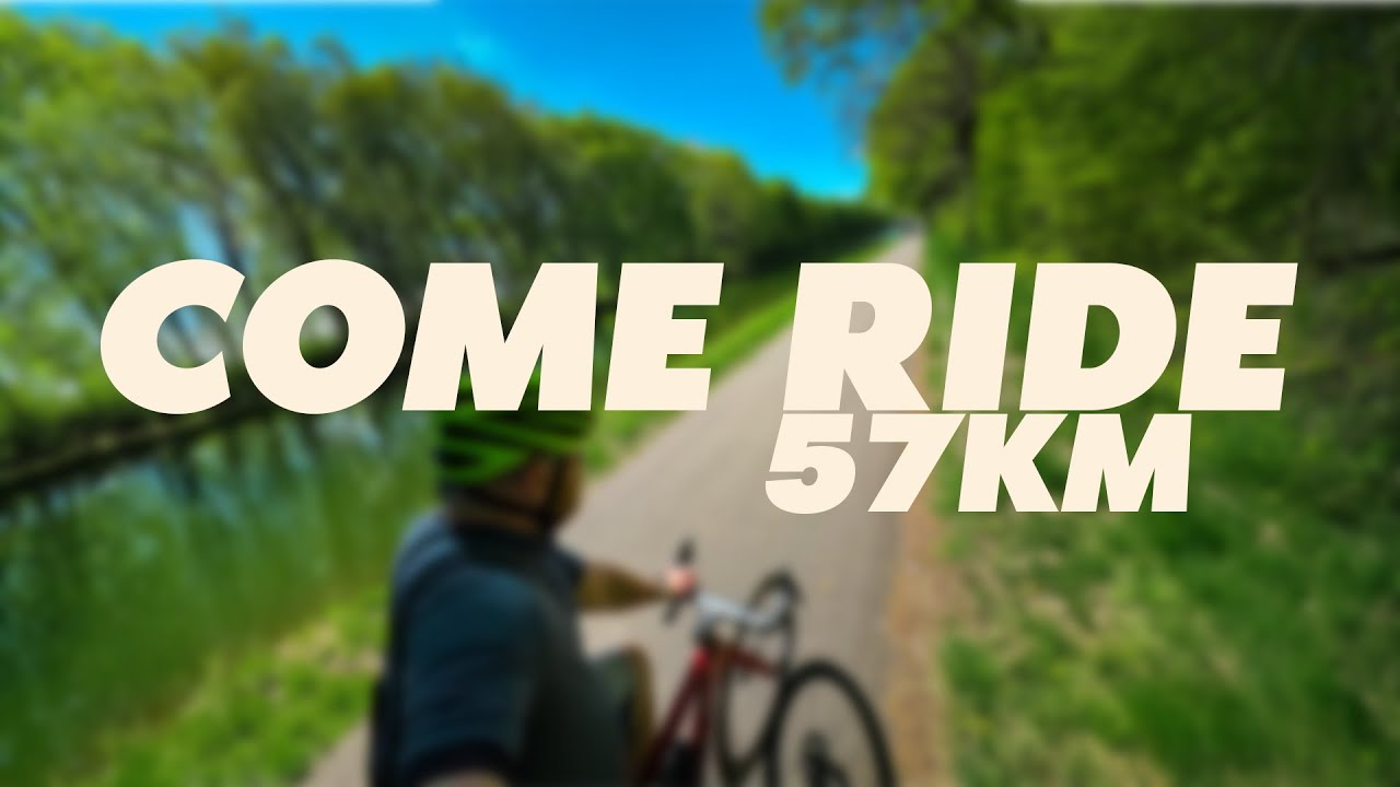 Come ride 57KM (30 miles) With me. - YouTube