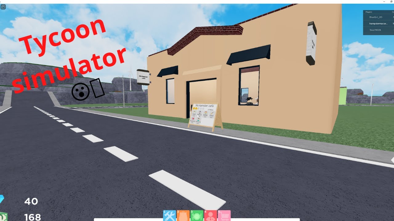 My first day | tycoon simulator #1 - YouTube