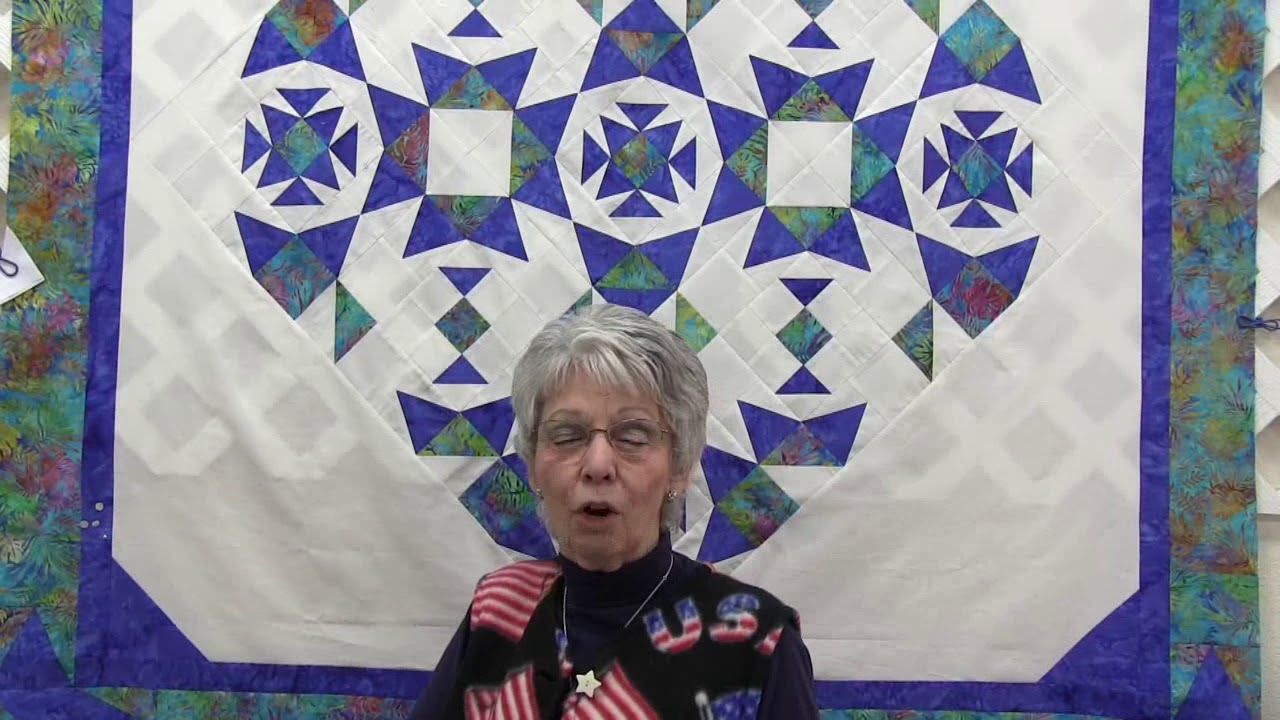 Deb Tucker Adventure with 1/2 Square Triangles May 2018 - Kingdom ...