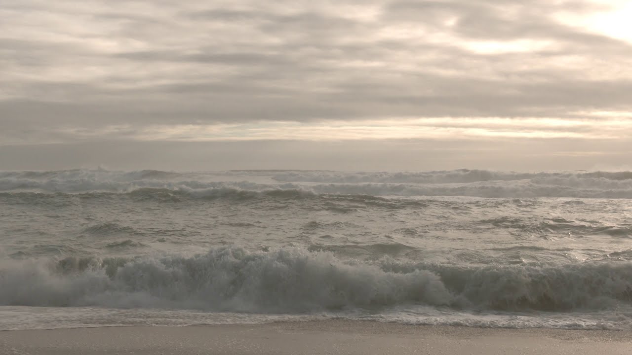 🌊 Ocean Waves After the Sunset - Ocean WhiteNoise - Relaxing Nature ...