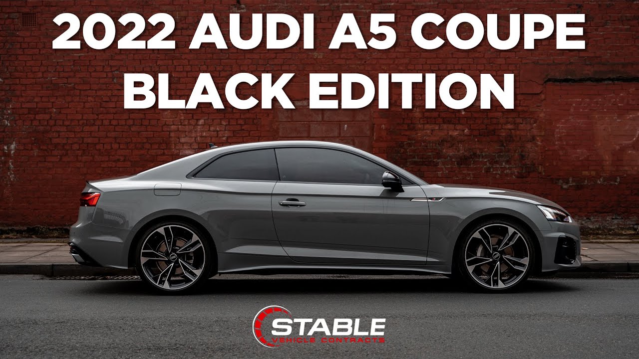 2022 Audi A5 Black
